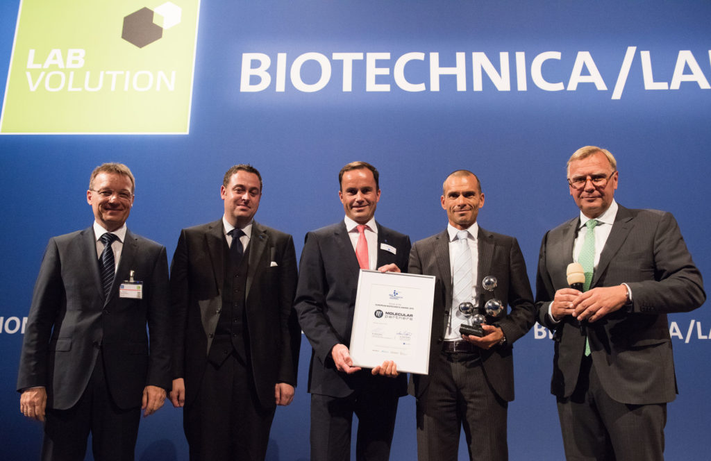 Molecular Partners gewinnt EUROPEAN BIOTECHNICA AWARD